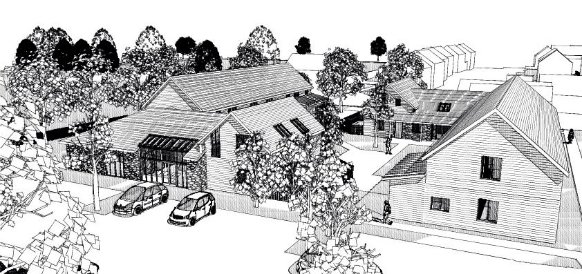 Boarding House Masterplan, Shapwick School - LED Architects